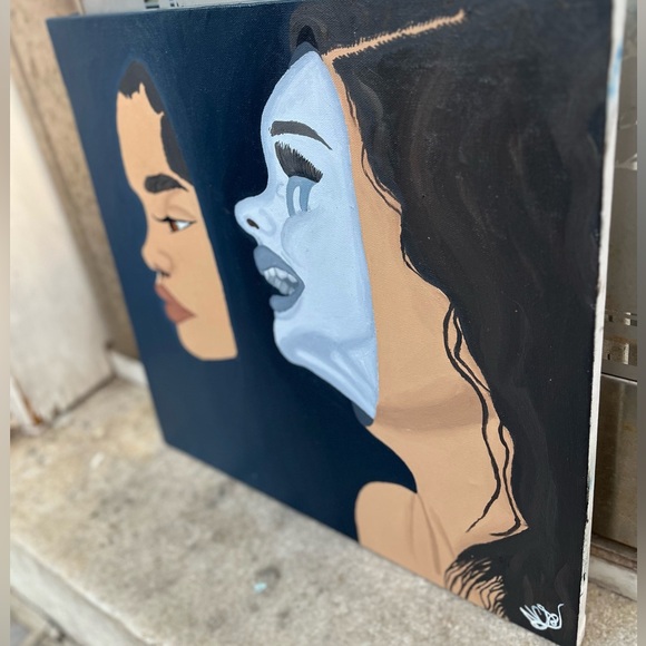 Art | Masking It Oil Painting | Poshmark